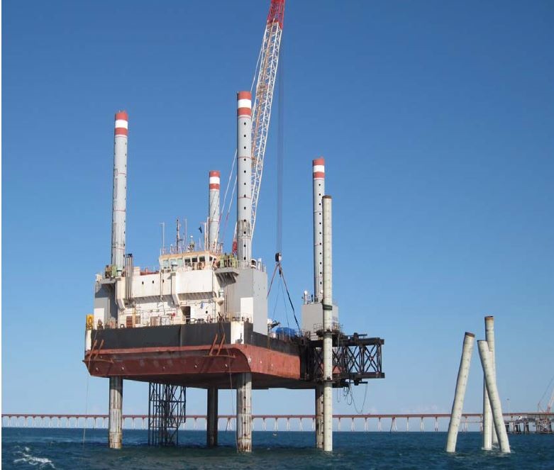 Jack-up barges for charter | DSB Offshore