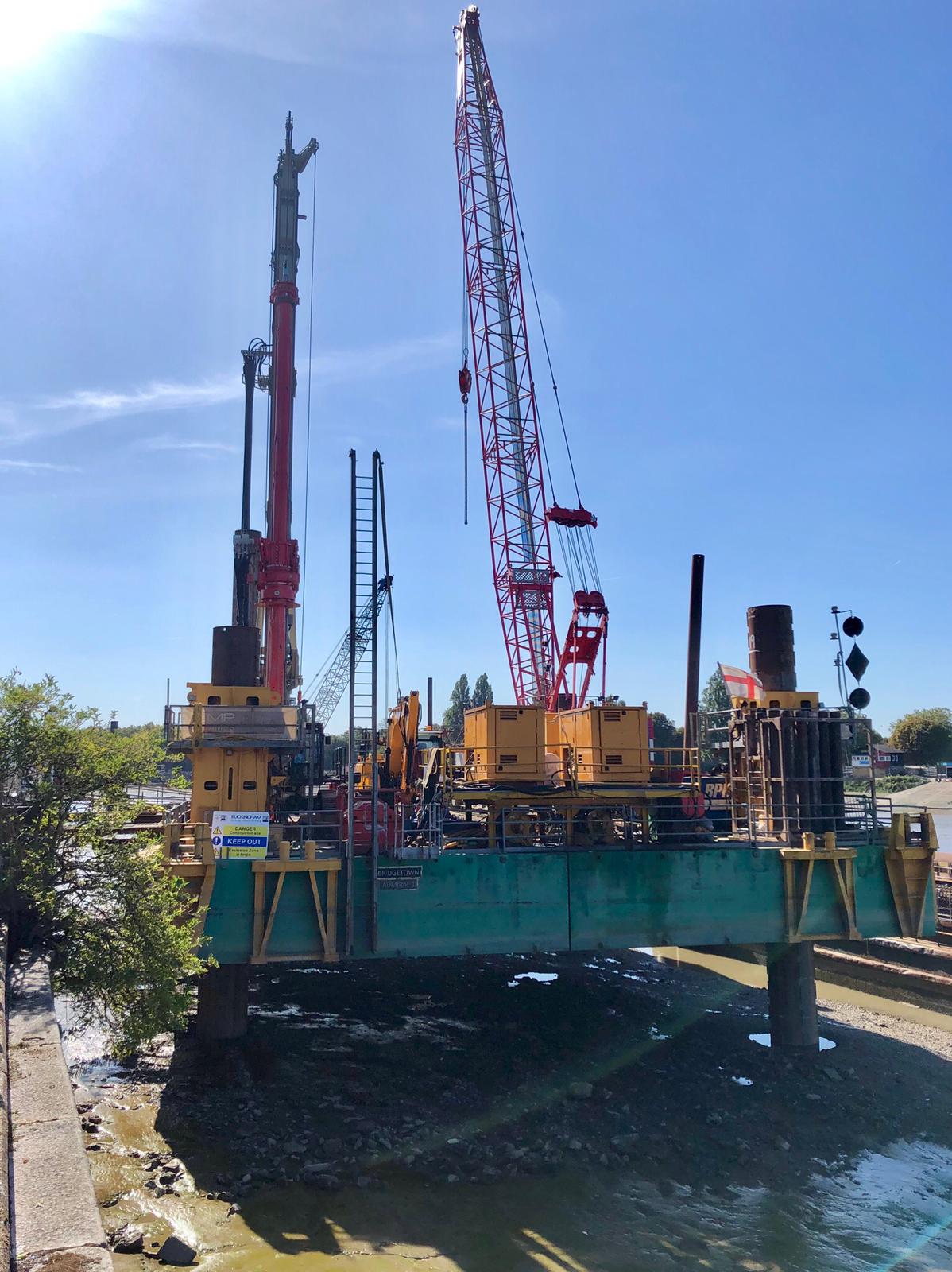 Jack-up barges for charter | DSB Offshore