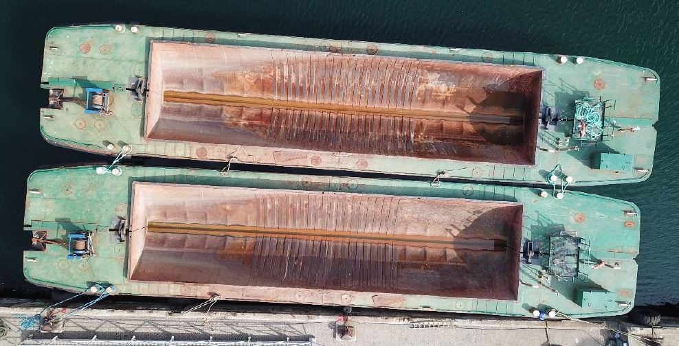 Splitbarges for sale | DSB Offshore