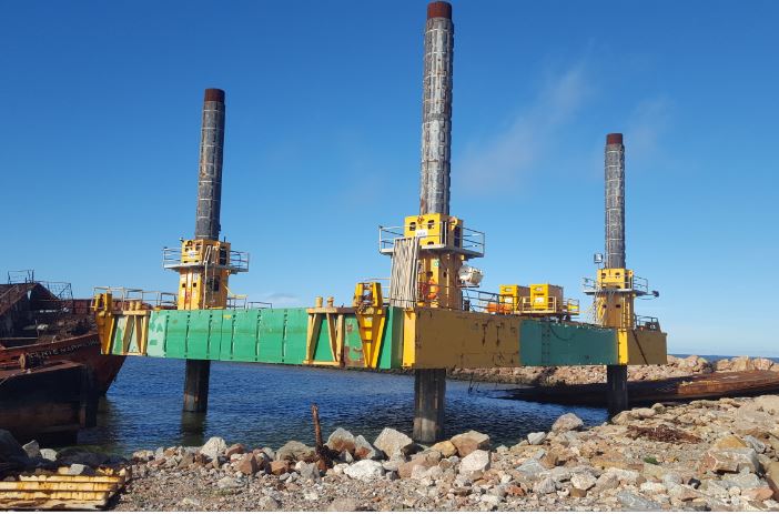 Jack-up barges for sale | DSB Offshore